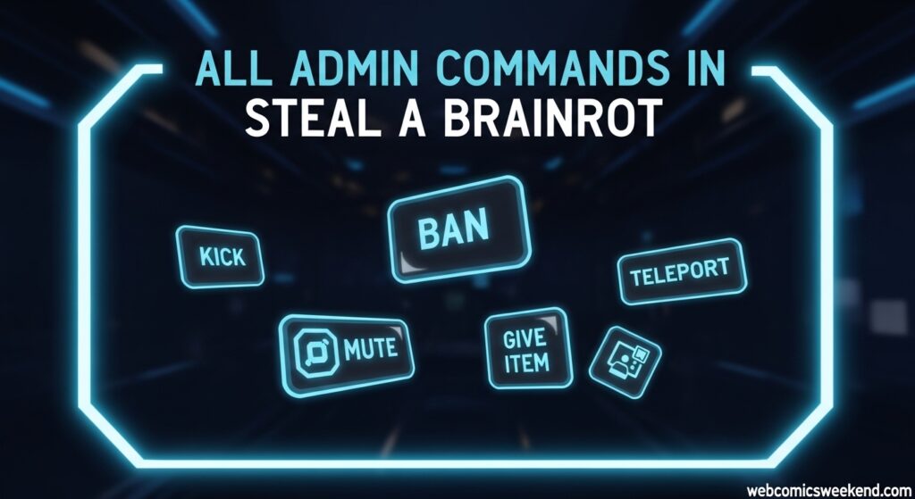 All Steal a Brainrot Admin Commands (Complete 2026 List)