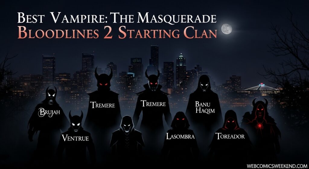 Best Vampire The Masquerade Bloodlines 2 starting clan (2026 Guide)