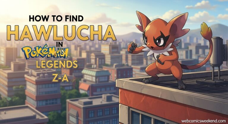 How to Find Hawlucha in Pokémon Legends Z-A (January 2026) Complete Guide