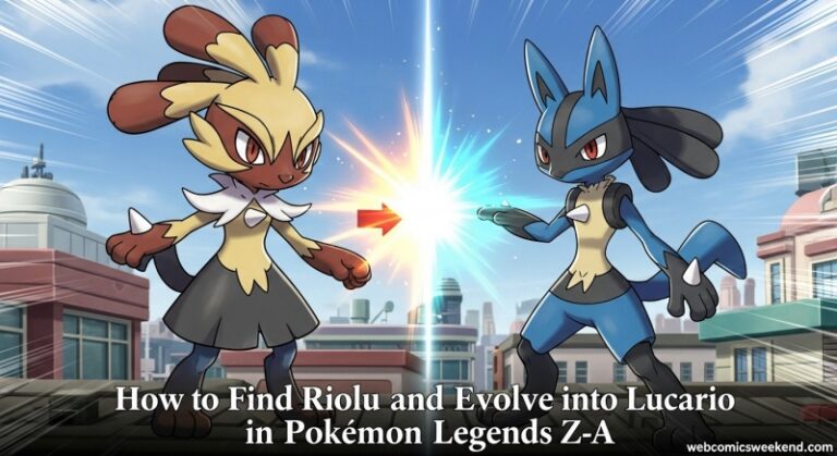 How to Find Riolu and Evolve into Lucario in Pokémon Legends Z-A (March ...