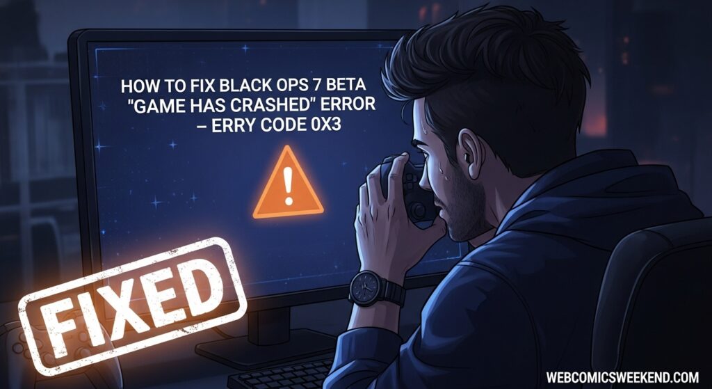 How to Fix Black Ops 7 Beta 'Game Has Crashed' Error - Error Code 0x3 ...