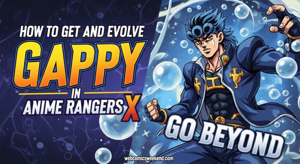 How to Get and Evolve Gappy in Anime Rangers X (February 2026) Complete ...