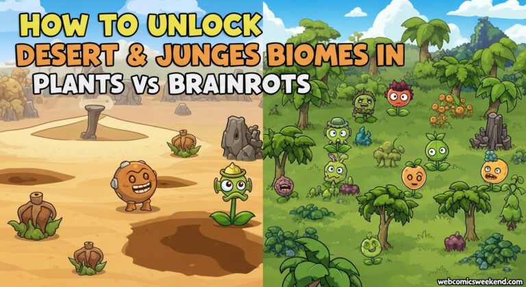 How to Unlock Desert & Jungle Biomes in Plants vs Brainrots (2026 Guide)