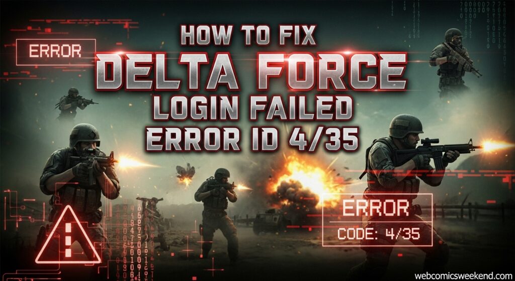 How to fix Login Failed in Delta Force Error code ID 4/35 (January 2026 ...