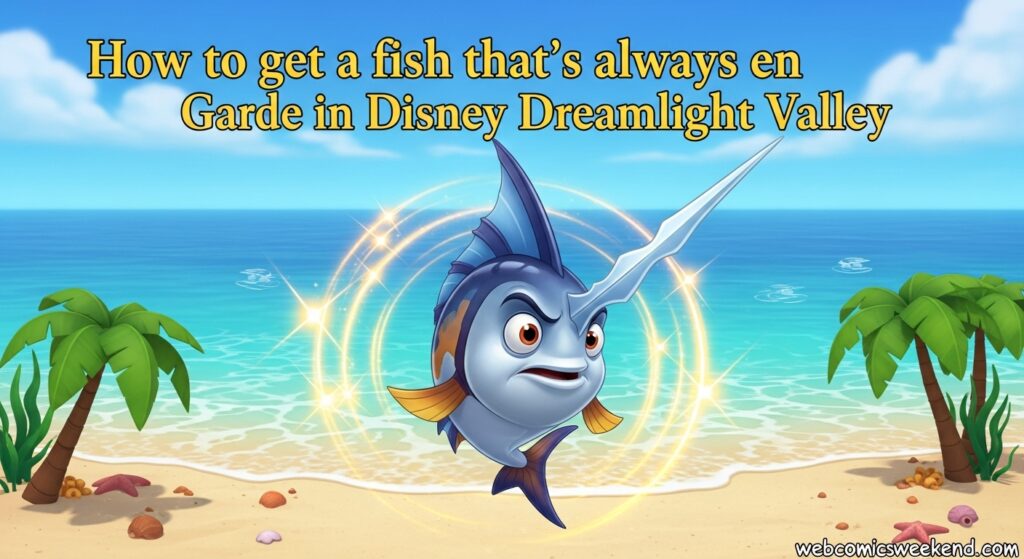 How to get a fish that’s always en garde in Disney Dreamlight Valley ...