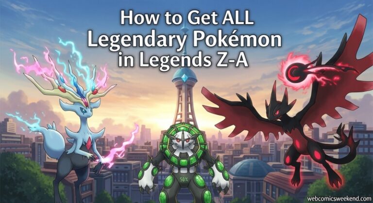 How to get all Legendary Pokémon in Legends Z-A (2026 Guide)