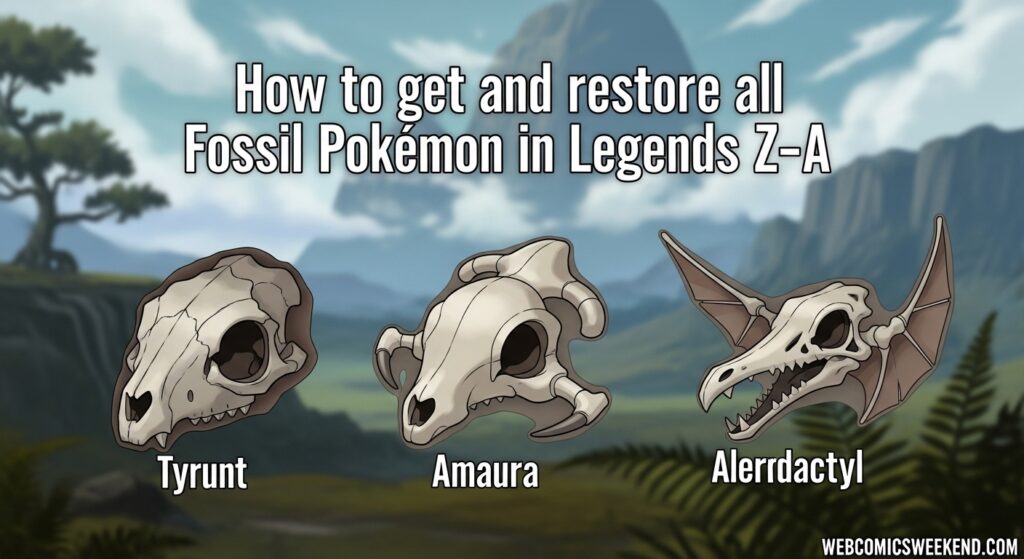 How to get and restore all Fossil Pokémon in Legends Z-A (March 2026)