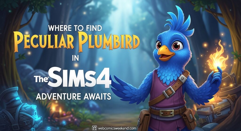 Where to Find Peculiar Plumbird in The Sims 4 Adventure Awaits In 2026