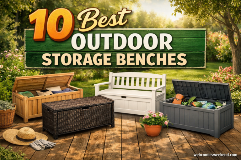 10 Best Outdoor Storage Benches (March 2026) Guide