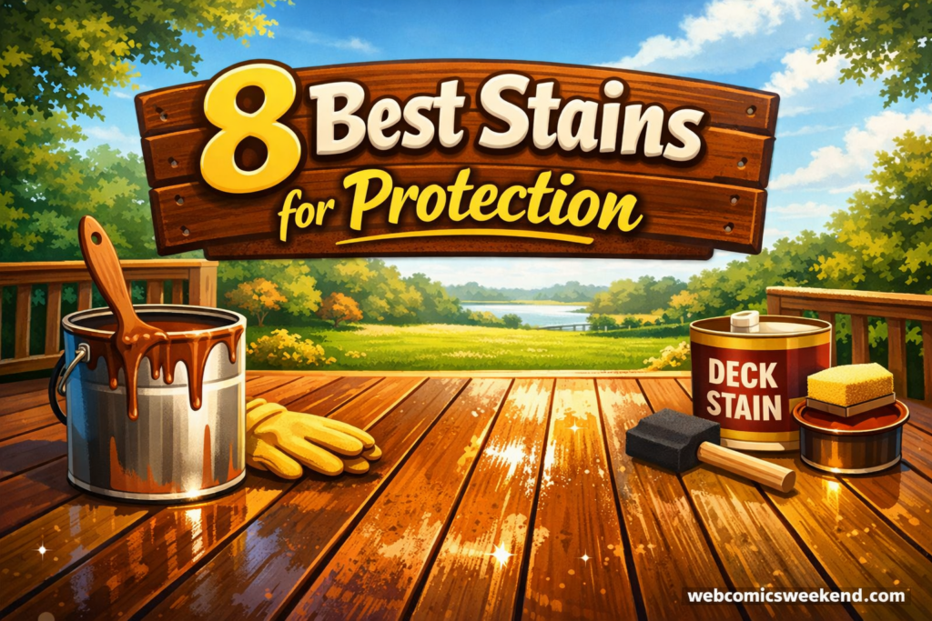 8 Best Deck Stains for Protection (January 2026) Buying Guide