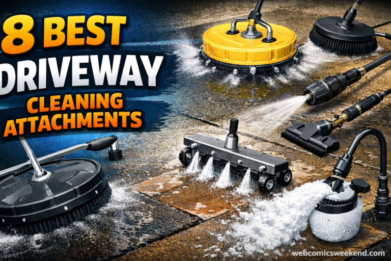 8 Best Driveway Cleaning Attachments (January 2026) Tested & Reviewed