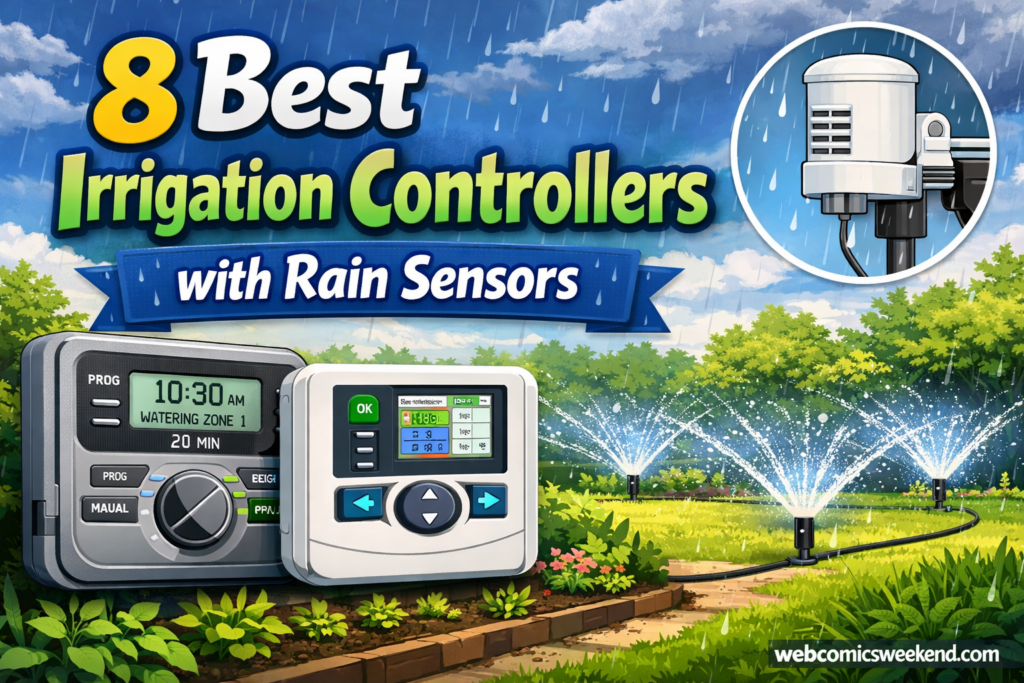 8 Best Irrigation Controllers with Rain Sensors (March 2026) Tested