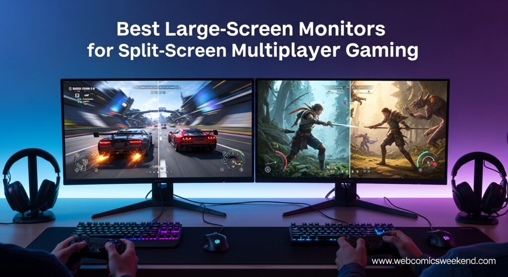 8 Best Large-Screen Monitors for Split-Screen Multiplayer Gaming (April ...