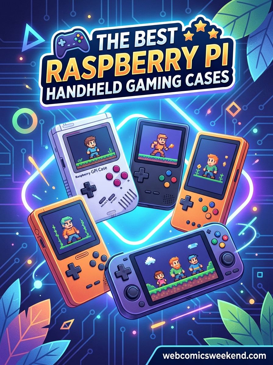 8 Best Raspberry Pi Handheld Gaming Cases (June 2026) Complete Guide